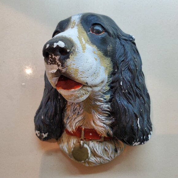 UNKNOWN- VINTAGE | Wall Decor | Springer Spaniel Chalkware | Poshmark